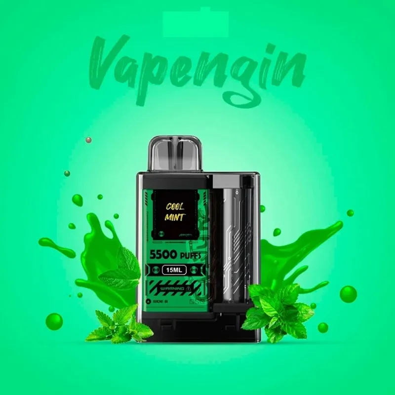 Order Vapengin Cool Mint- 5500 Puffs | Vapesoko Nairobi